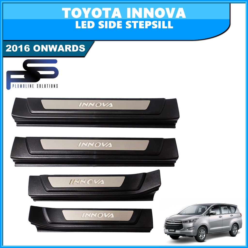 Toyota Innova 2016 - 2022 Zenix 2023 Onward Side Stepsill / Door Step ...