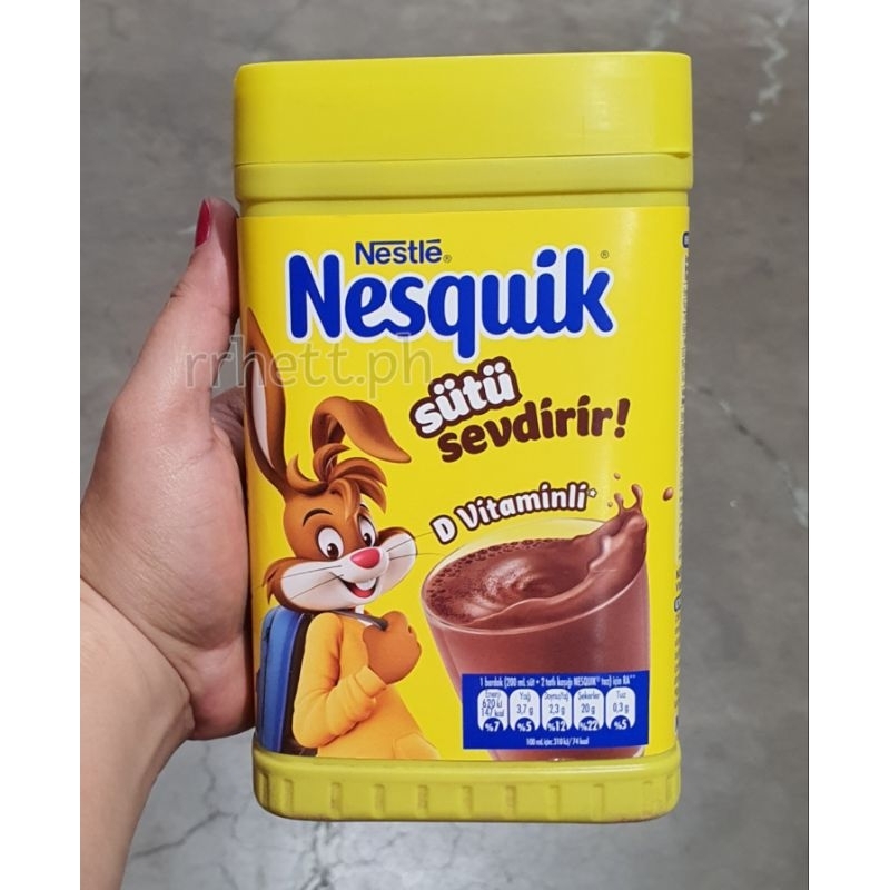 rrhett.ph RS 420g NESTLE NESQUIK CHOCOLATE COCOA DRINK FLAVORED POWDER | Shopee Malaysia