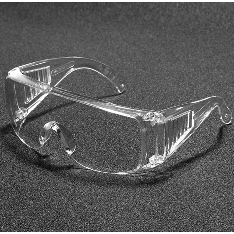 Clear Vented Safety Goggles Eye Protection Protective Lab Anti Fog ...
