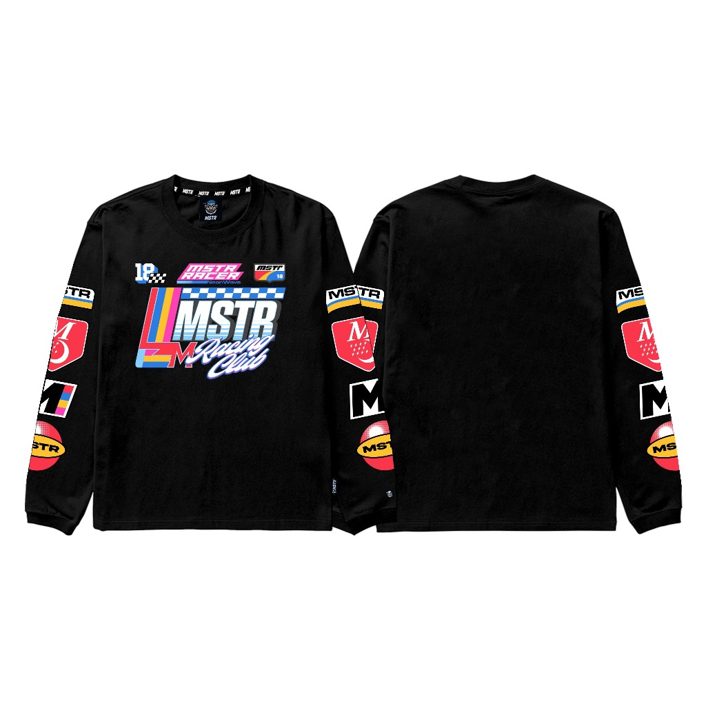 MSTR CO. - RACING CLUB COLLECTION "RAZE" Longsleeve (Black) | Shopee ...