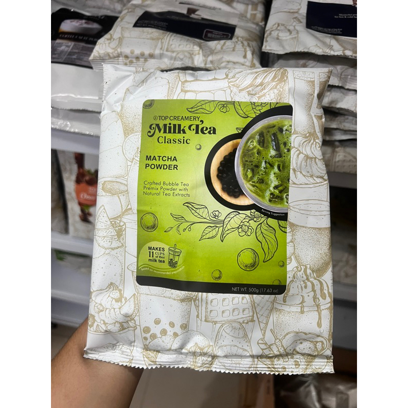 Top Creamery Matcha Milktea Powder 500g | Shopee Malaysia