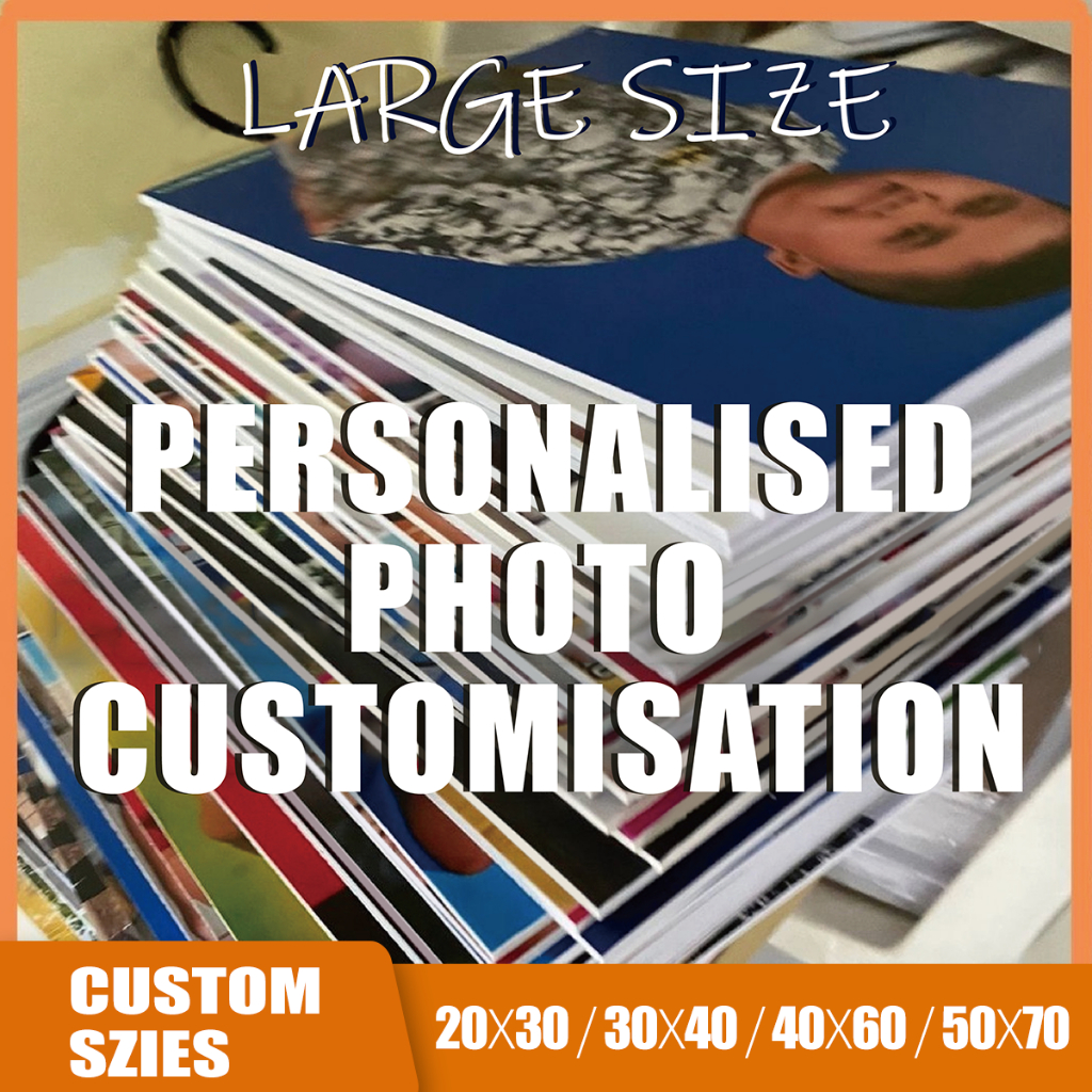 Custom Large Size Personalised Pho to 8MM PVC Board Custom | Shopee ...