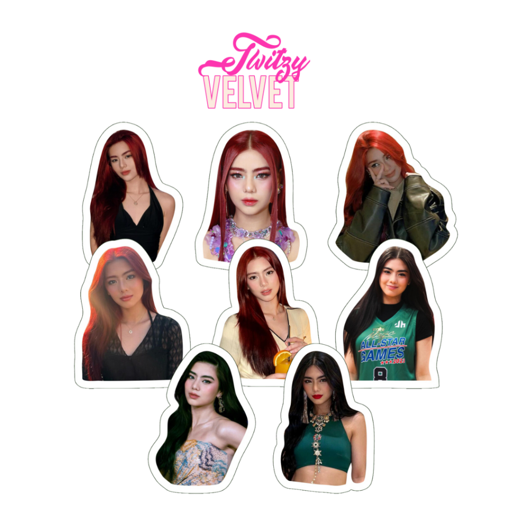 UNOFFICIAL Fanmade Bini Mikha Matte Waterproof Stickers | Shopee Malaysia