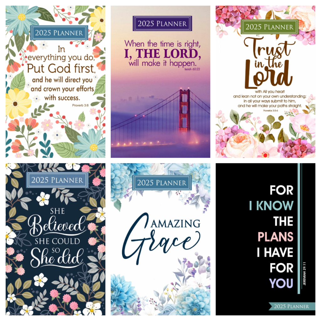 Planner 2025 Booklet Type with Bible Verses - 10 Designs | Shopee Malaysia
