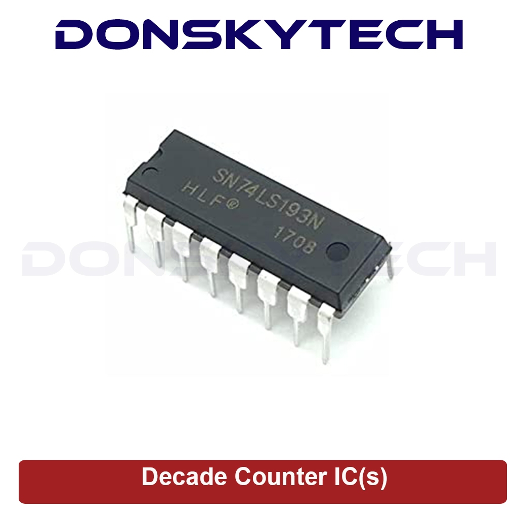 DECADE COUNTER BINARY COUNTER 74LS90 74190 74191 74192 74193 74LS193 ...