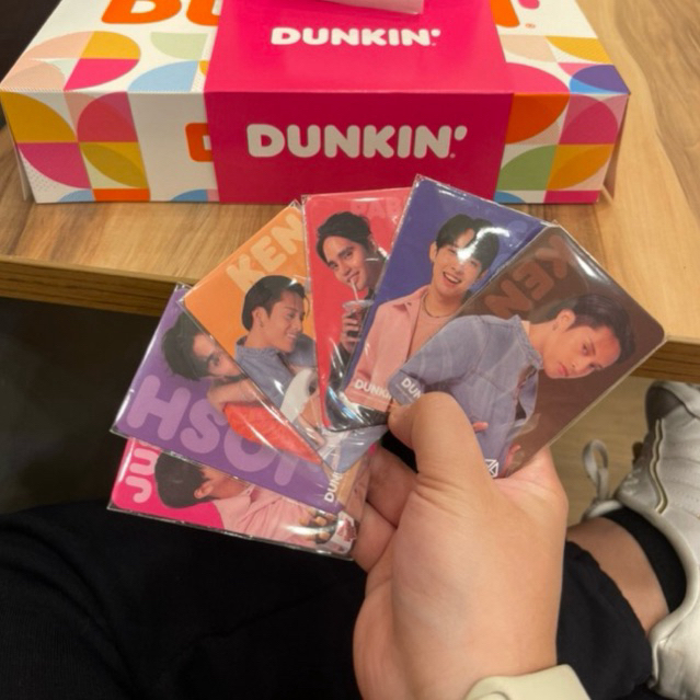 OFFICIAL SB19 x Dunkin’ Donuts Photocards PC Pablo Stell Ken Justin ...