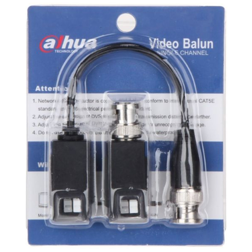Dahua Video Balun 4K PFM800B CCTV Transmit Over UTP Cable CAT5E CAT6 ...