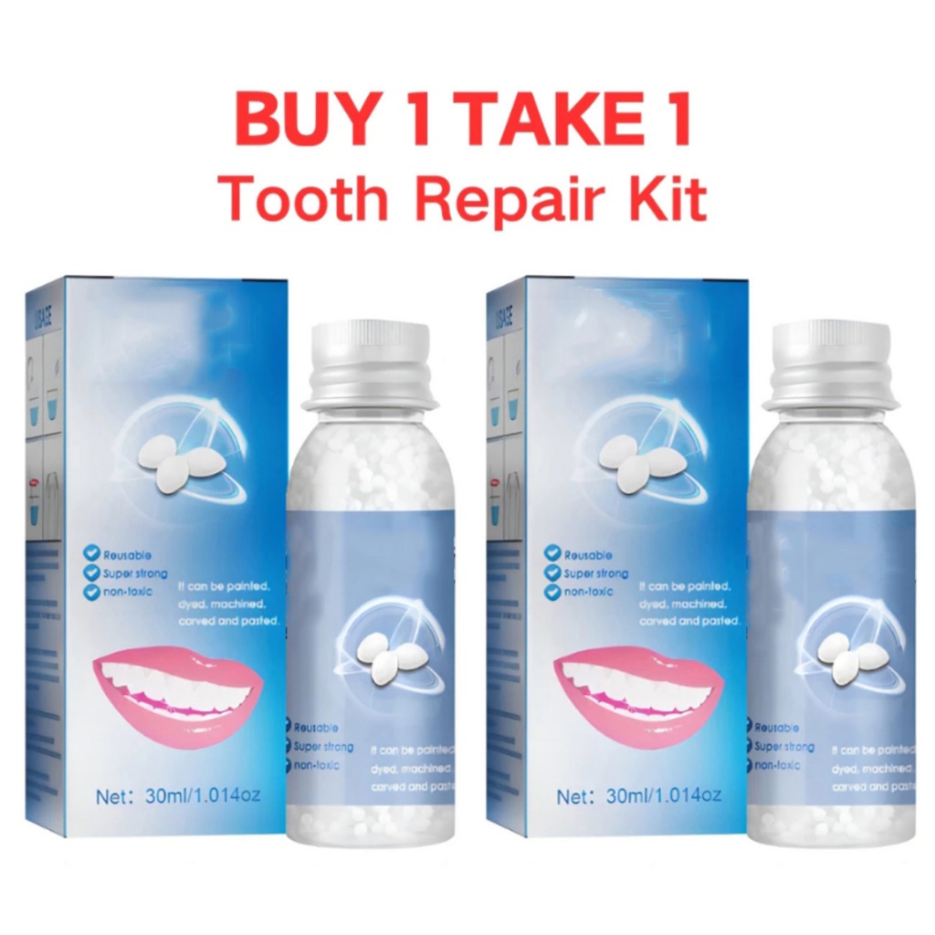 Temporary Tooth Repair kit for Fix Filling the Missing Broken Tooth and ...