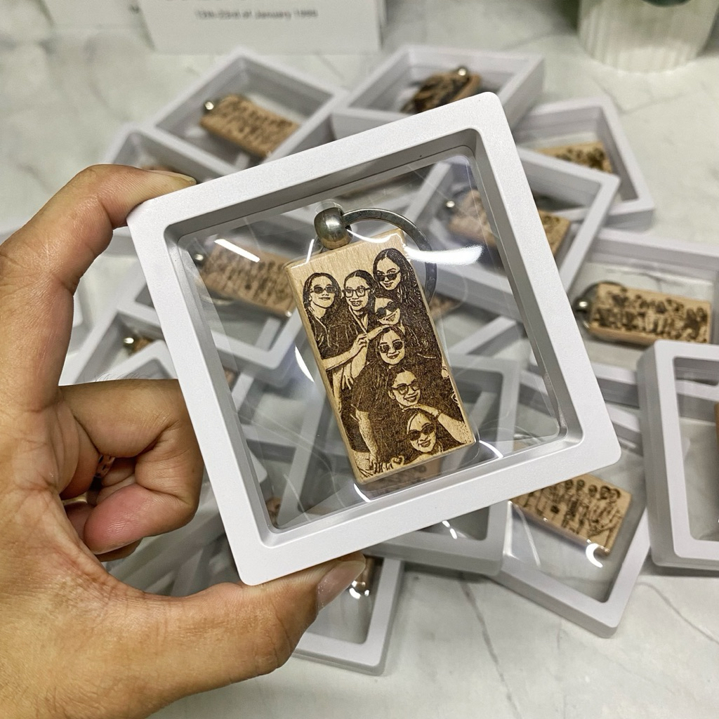 Floating 3D Frame/ Box for Keychain (Keychain NOT INCLUDED) | Shopee ...