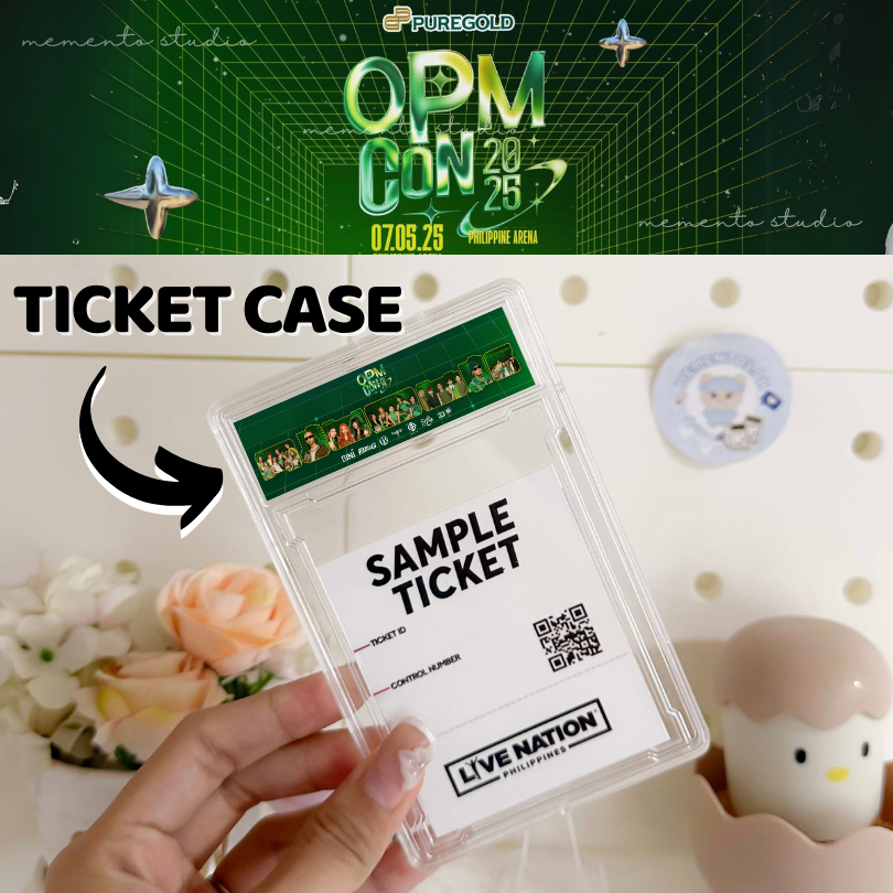 PUREGOLD OPM Con 2025 Acrylic Concert Ticket & Photocards Case Frame ...