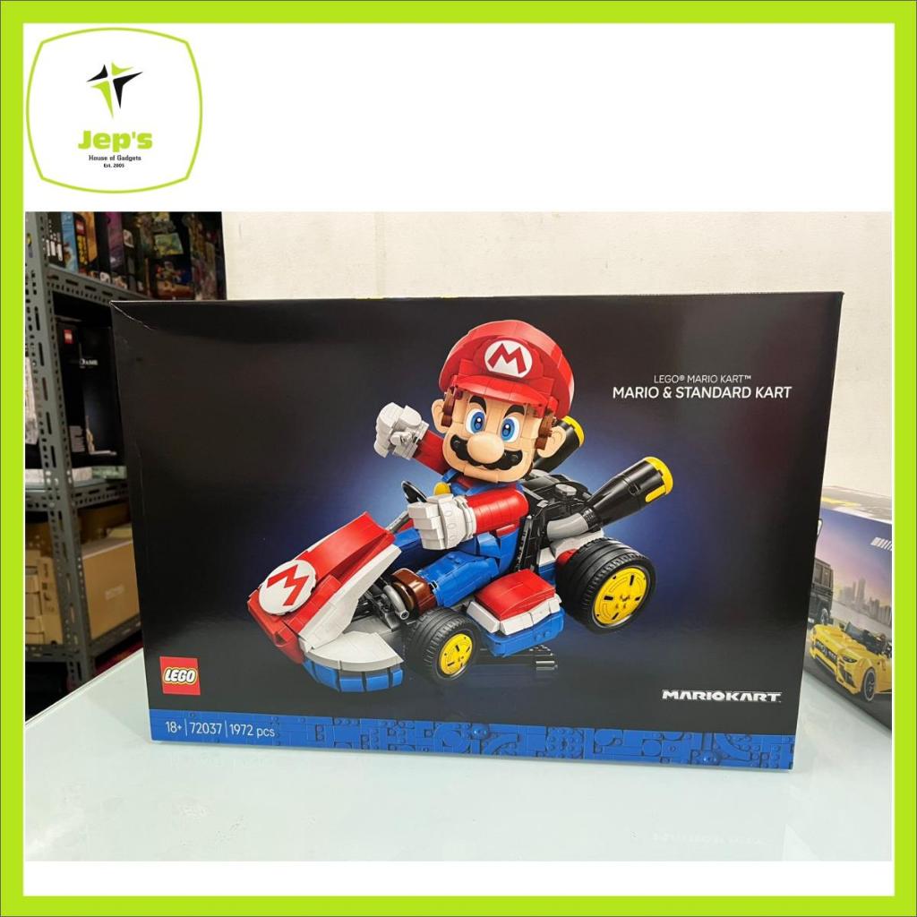 Lego Super Mario 72037 Mario and Standard Kart (2025) | Shopee Malaysia