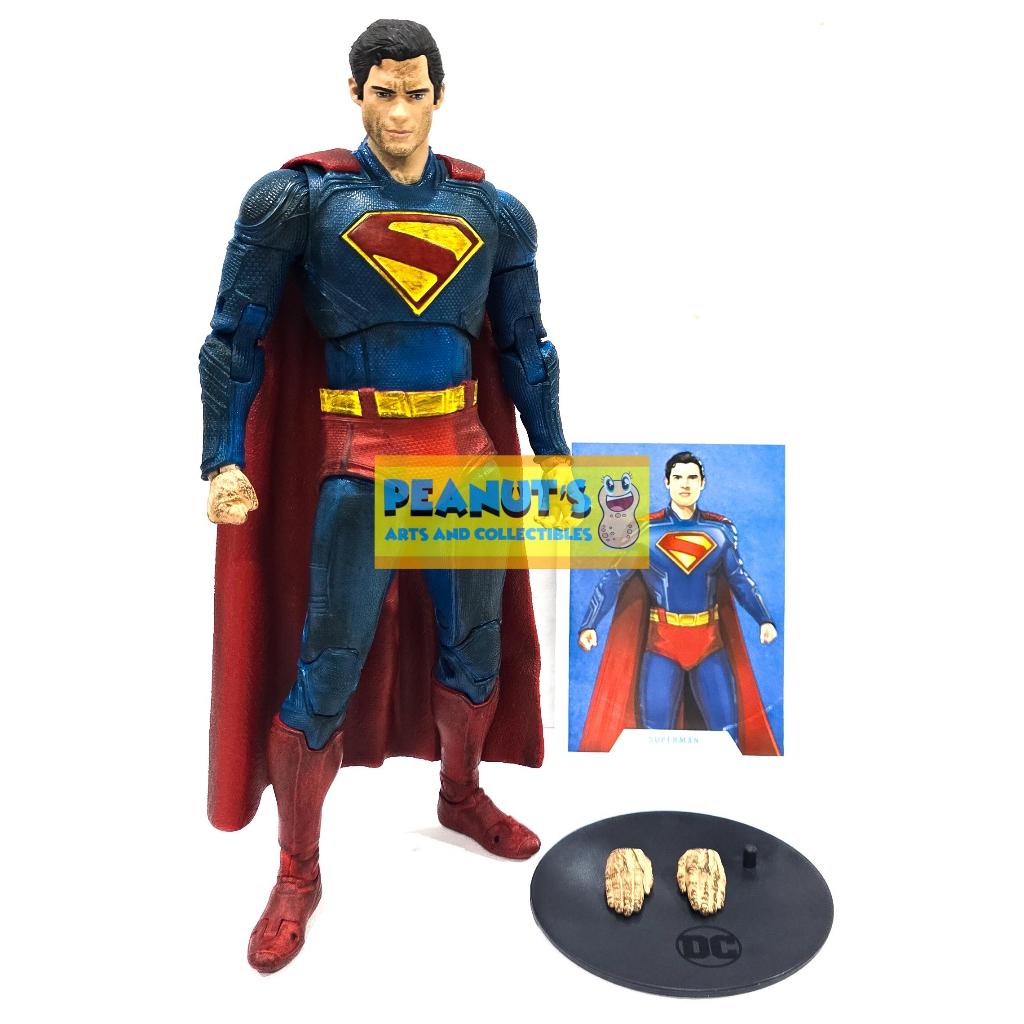 Mcfarlane Superman Battle Damage Gold Label (David Cornswet Superman ...