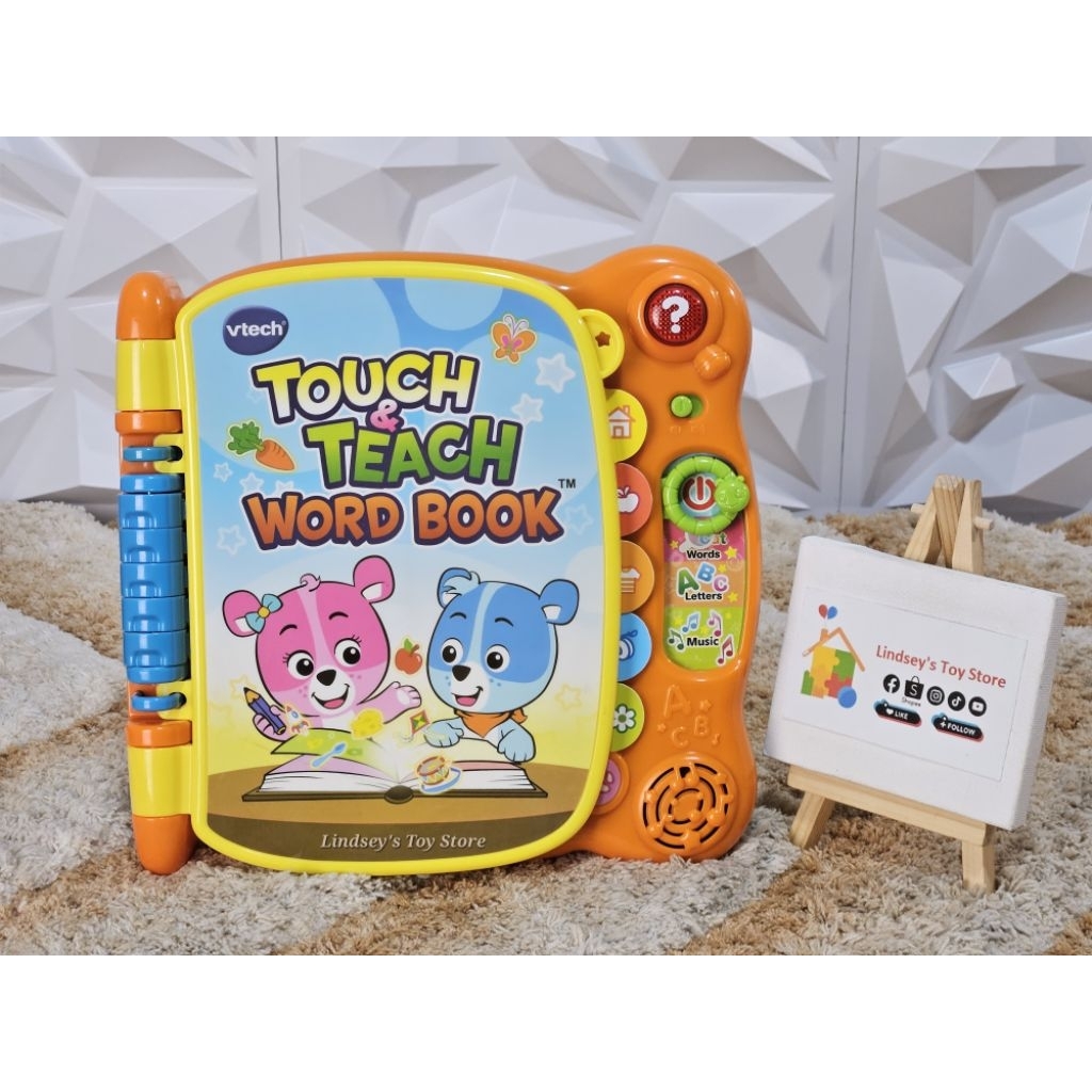 Vtech Touch & Teach Word Book | Shopee Malaysia