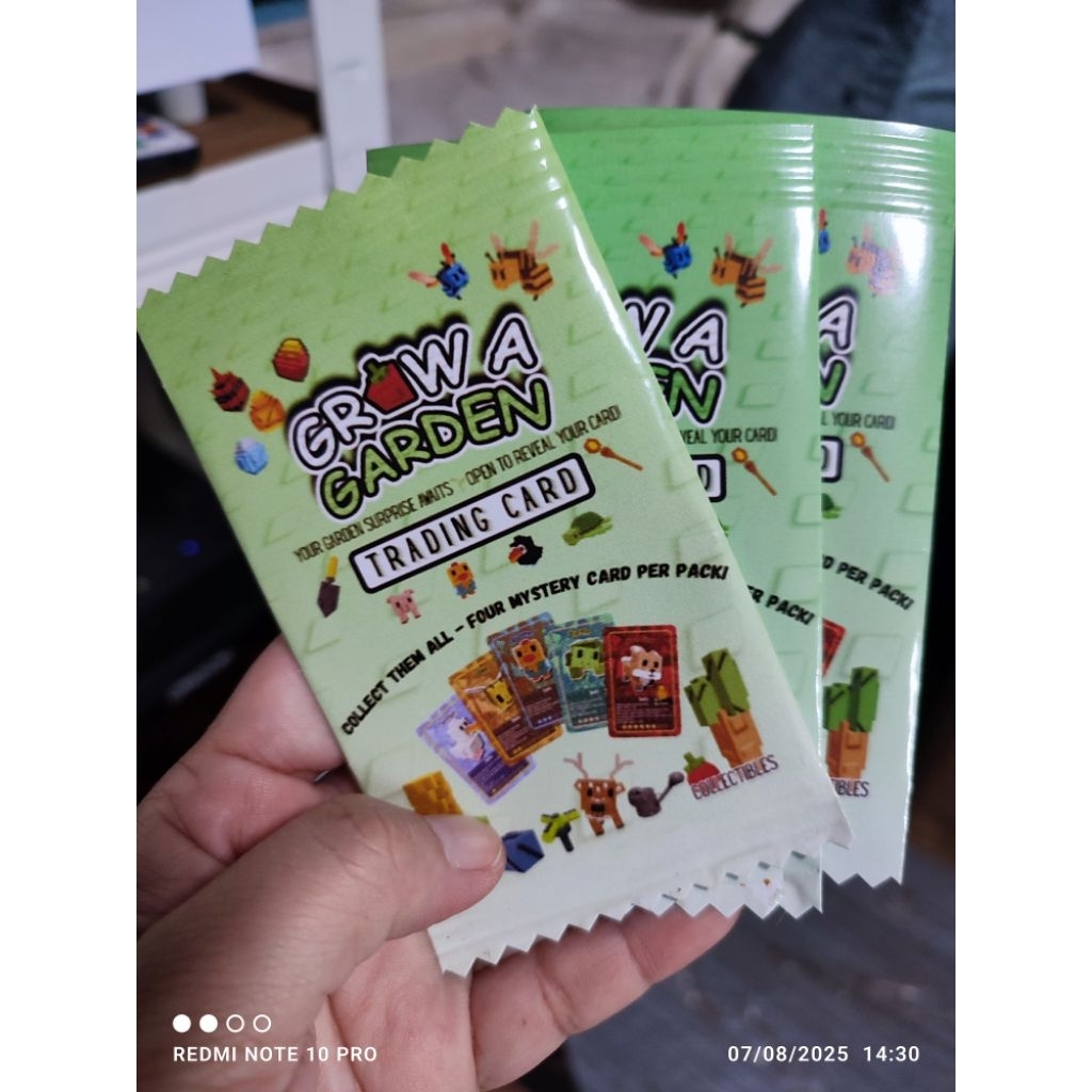 Grow a Garden Trading Card Blind Pouch | Shopee Malaysia
