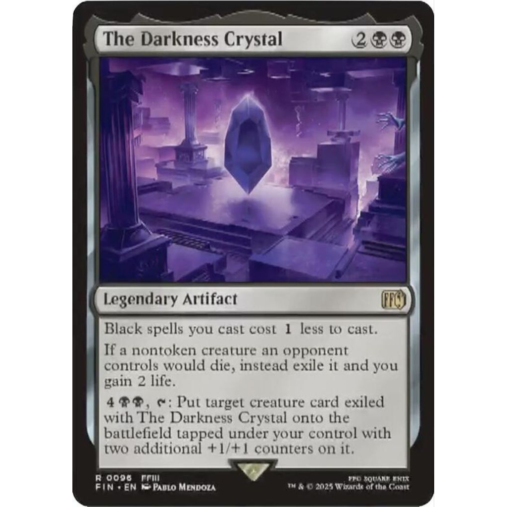 The Darkness Crystal NM MTG - FINAL FANTASY (FIN) | Shopee Malaysia