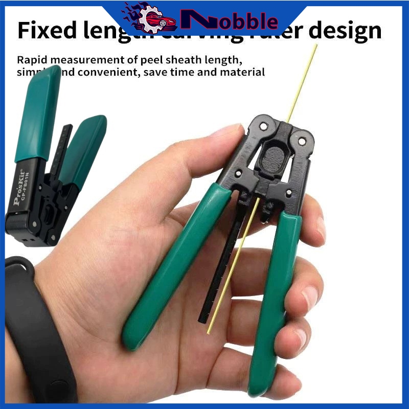 Fiber Optic Stripping Tool FTTH Metal Fiber Optic Stripper Tool Kit ...