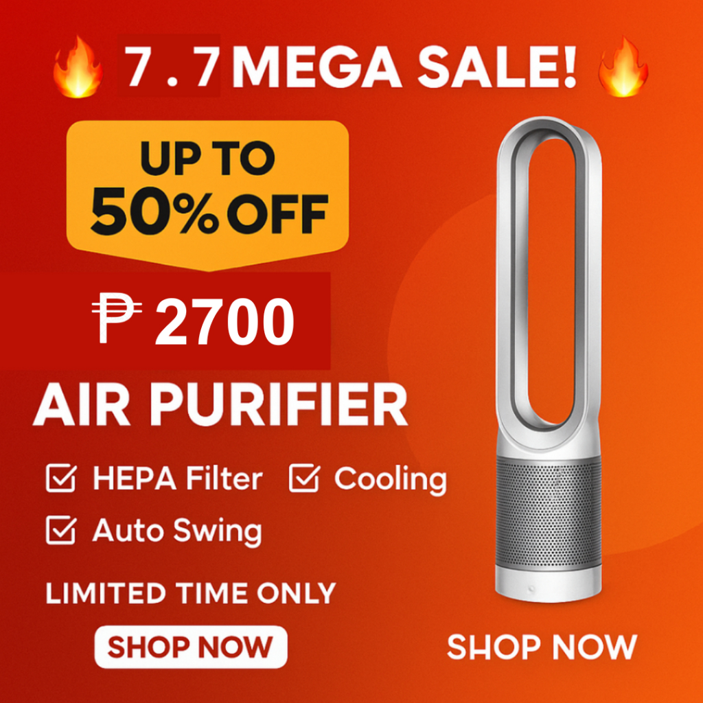 Dyson Pure Cool Purifier Fan Air Purifier bladeless fan | Shopee Malaysia