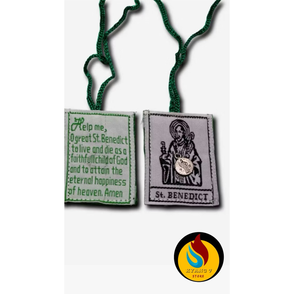 Devotional Scapular Large - Saint Benedict - (10PCS) | Shopee Malaysia