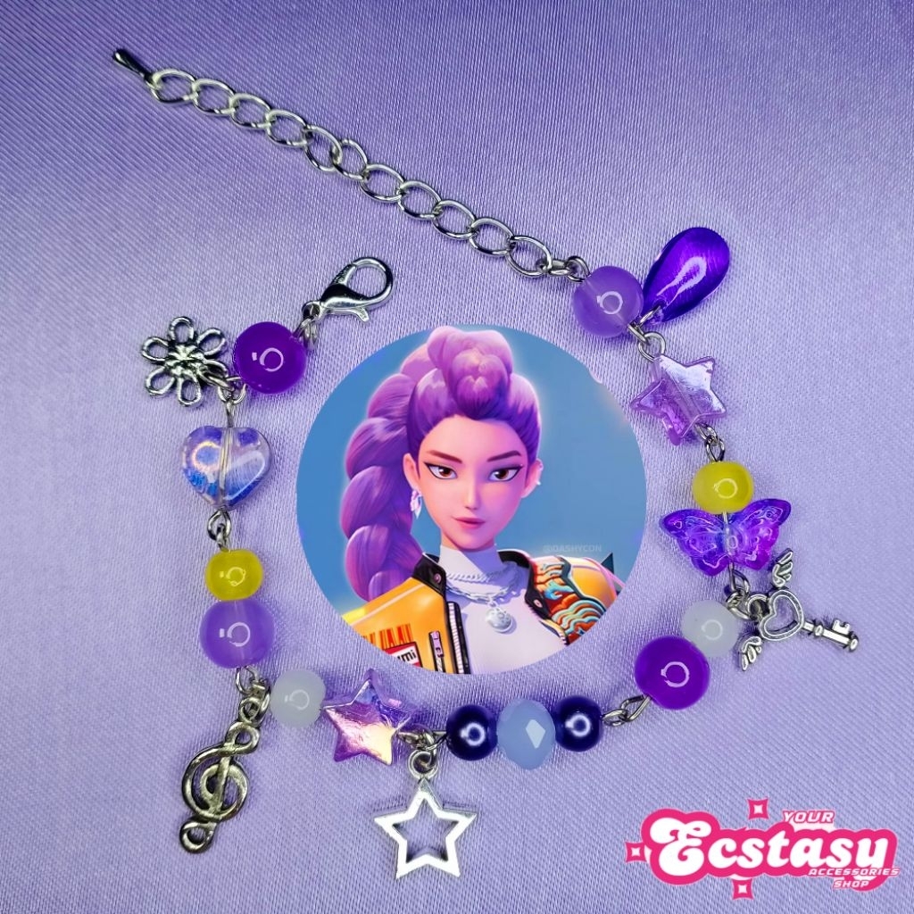 Huntrix Inspired Bracelet K-Pop Demon Hunter Rumi Mira Zoey | Your ...