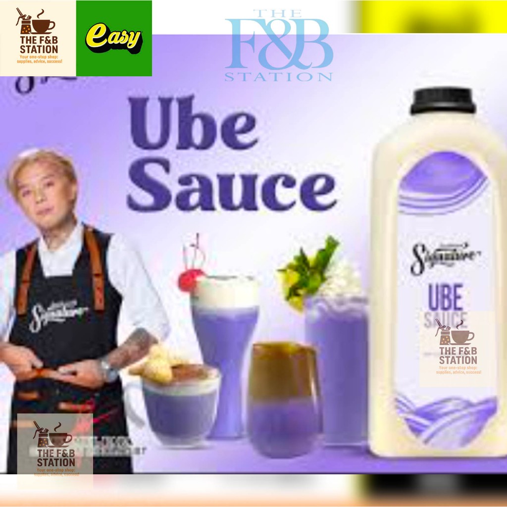 Easy Brand Ube Sauce Signature Pang Ube Champorado, Ube Frappe or Latte ...