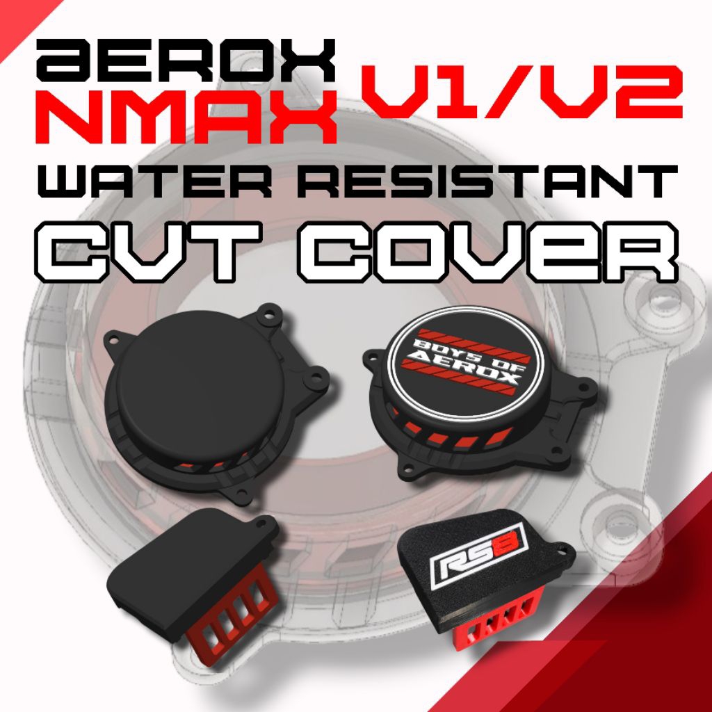 CVT COVER AEROX NMAX V1/V2 WATER RESISTANT | Shopee Malaysia