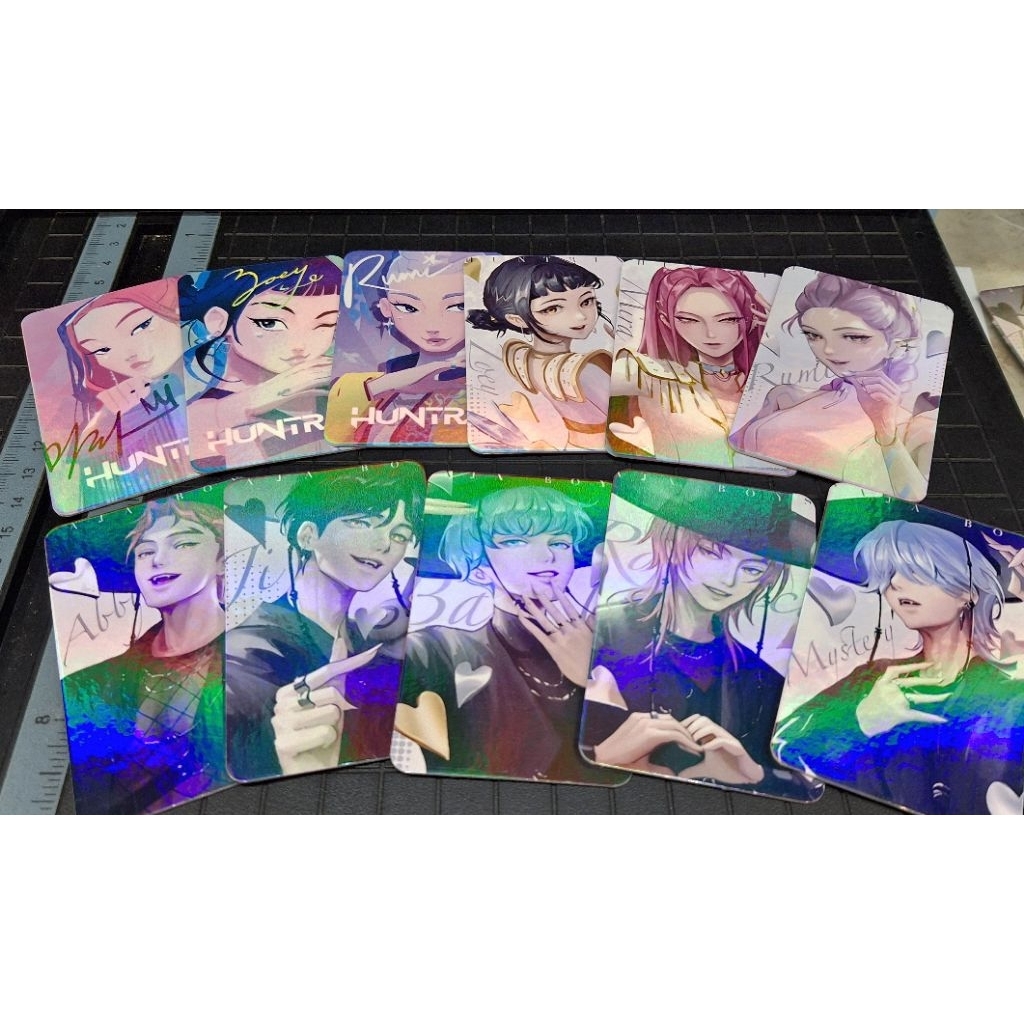 KPOP Demon Hunters Holo Thick Photocards [ Huntr/x - Saja Boys ] UNOFFICIAL/FANMADE | Shopee ...