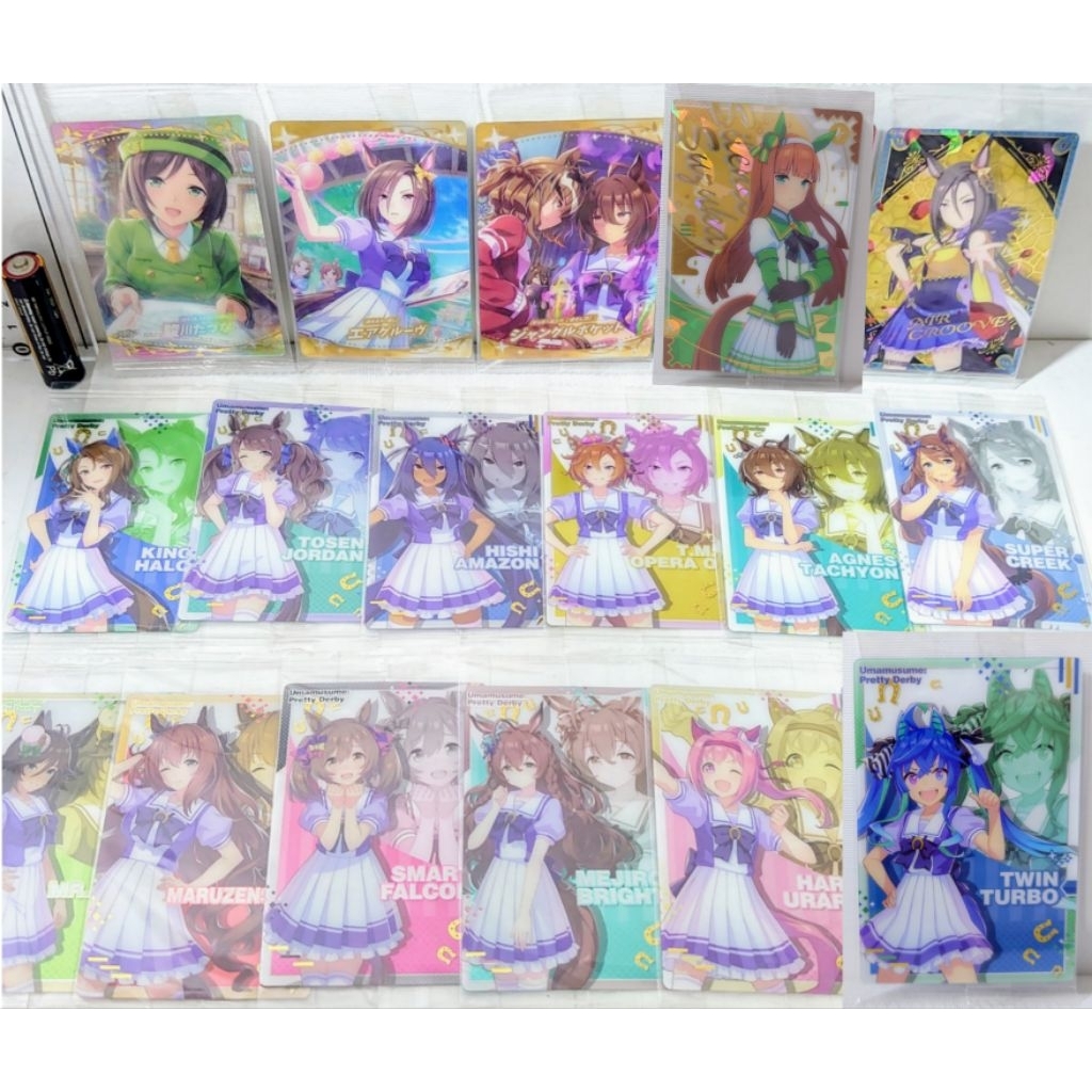 Umamusume Pretty Derby Wafer Cards / metallic cards - Official anime ...