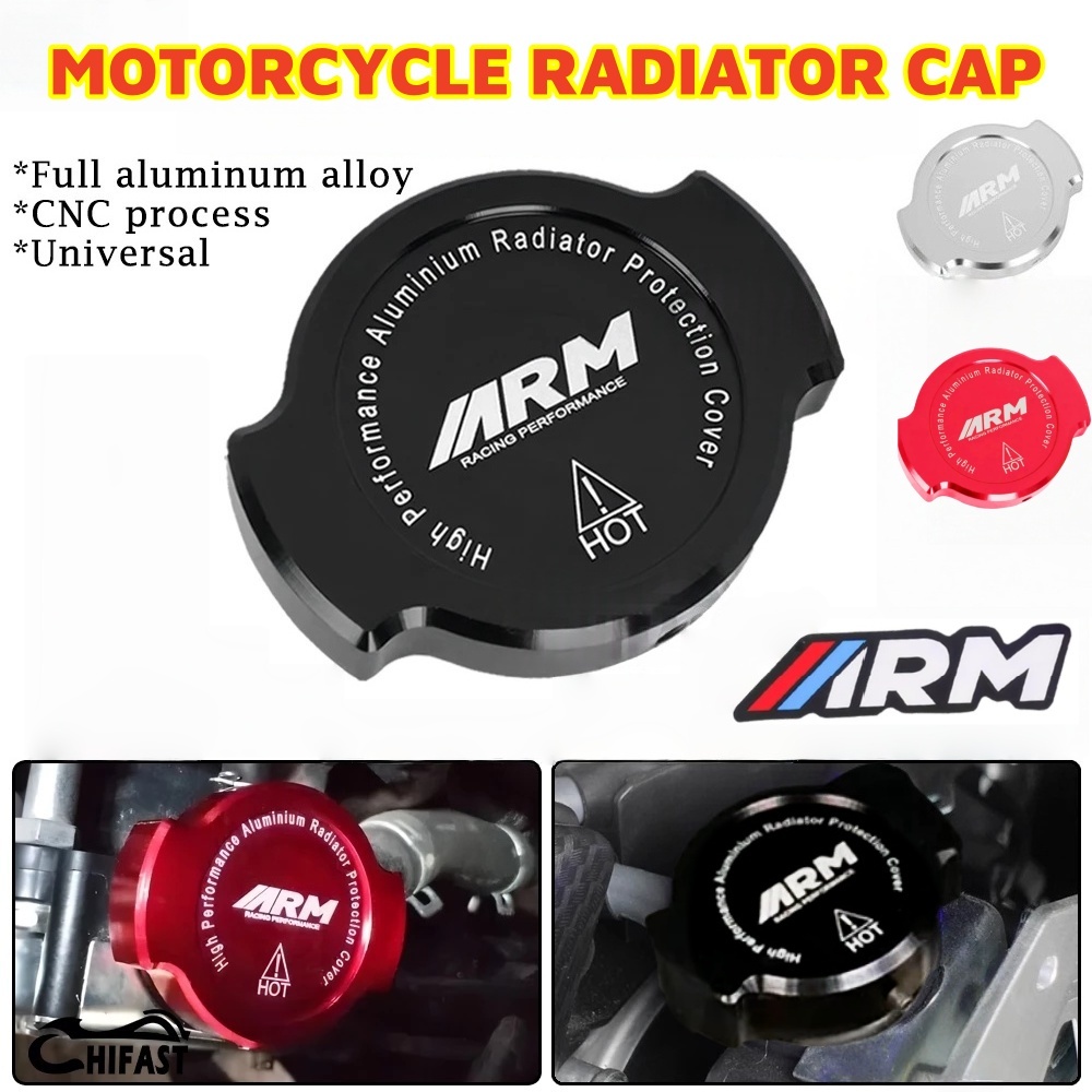 Universal Arm Radiator Cap Cover: Full CNC Aluminum with Decorative ...