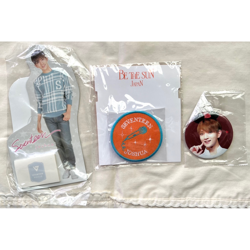 Official Seventeen SVT Joshua Be The Sun Badge Wappen / Paper Standee ...