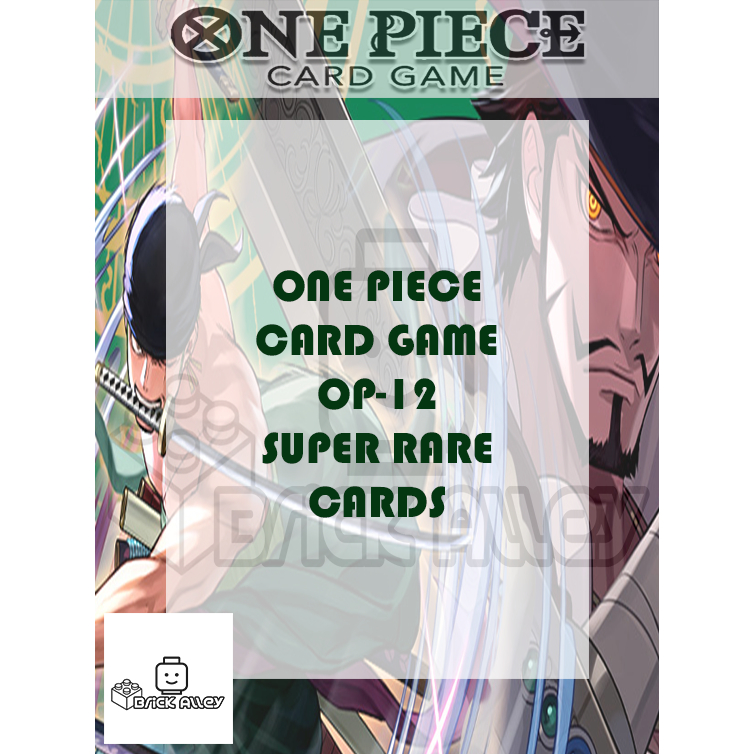 One Piece TCG OP12 Super Cards (SR) | Shopee Malaysia