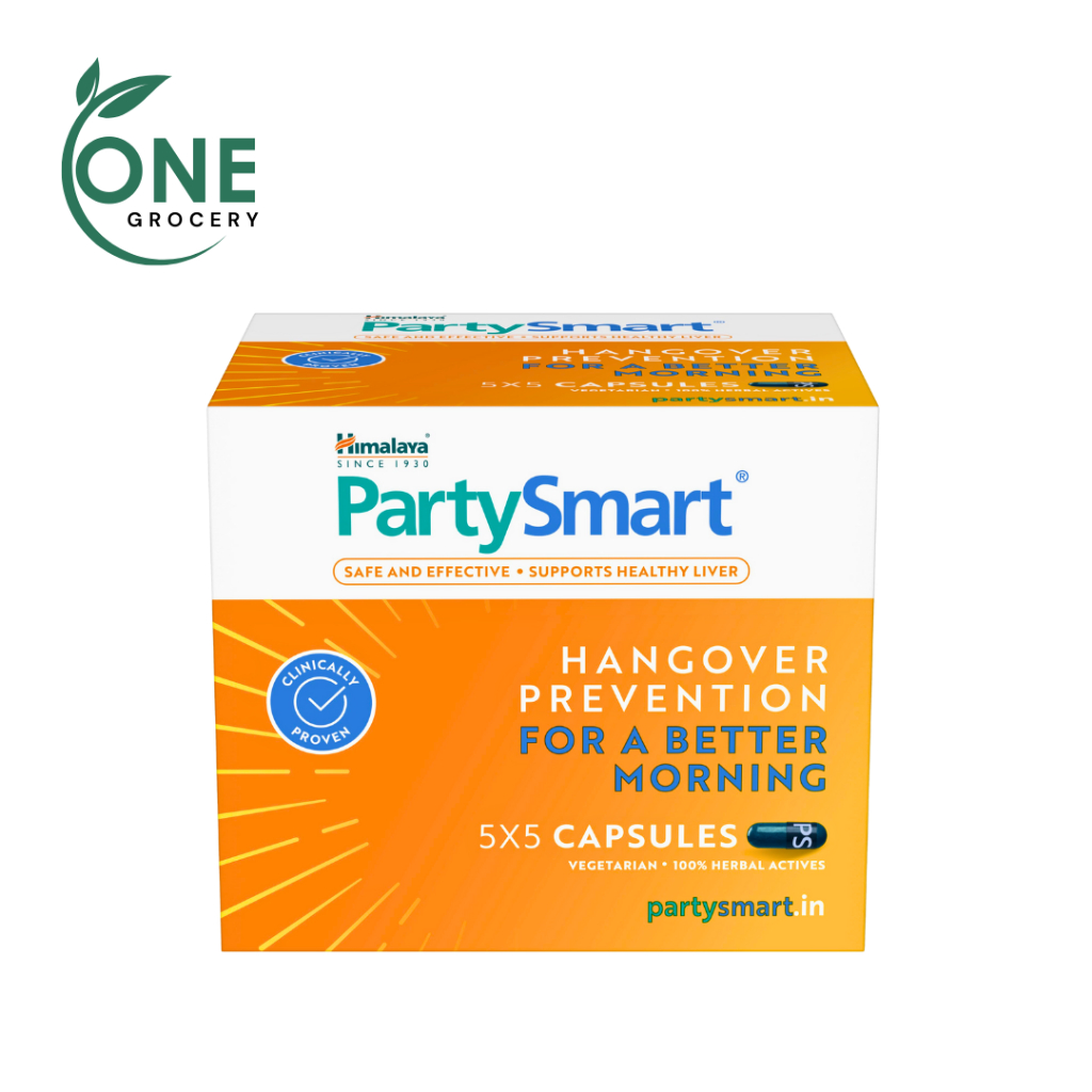 Himalaya Party Smart Capsule 25 Tablets | Shopee Malaysia