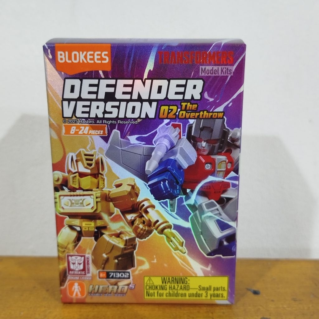 Blokees Transformers Defender Version 02 The Overthrow Blind Box ...
