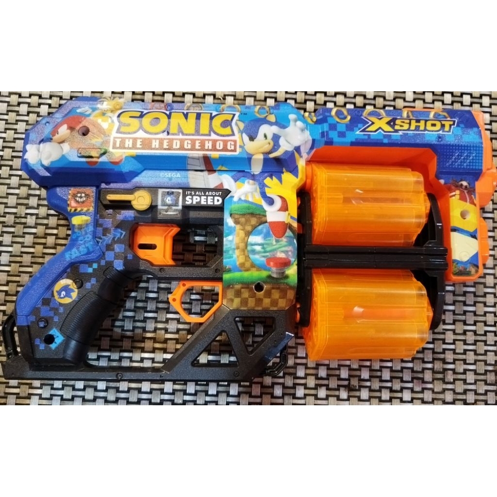 Preloved Xshot Zuru Excel Sonic The HedgeHog Skin Xshot Collection ...