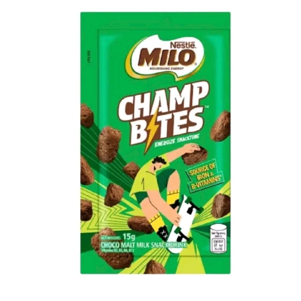 MILO CHAMP BITES 15g (SOLD PER PIECE) | Shopee Malaysia