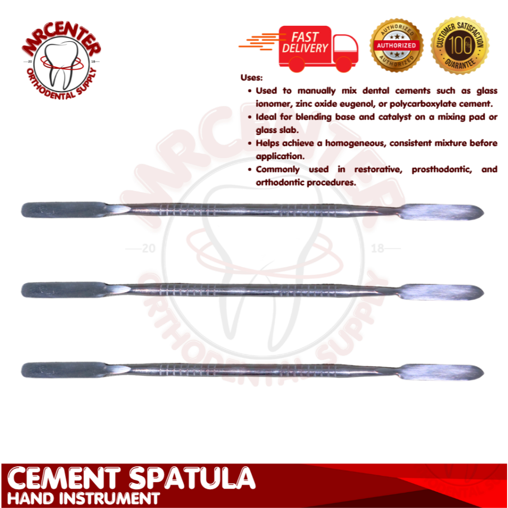 German Cement Spatula Stainless Steel – Precision Tool for Dental ...