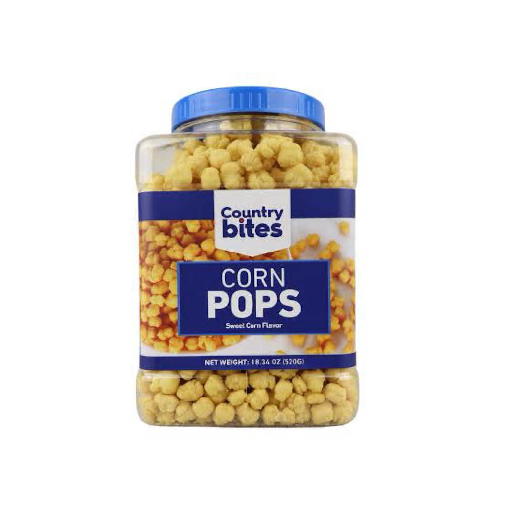 Country Bites Corn Pops Sweet Corn Flavor 520g | Shopee Malaysia