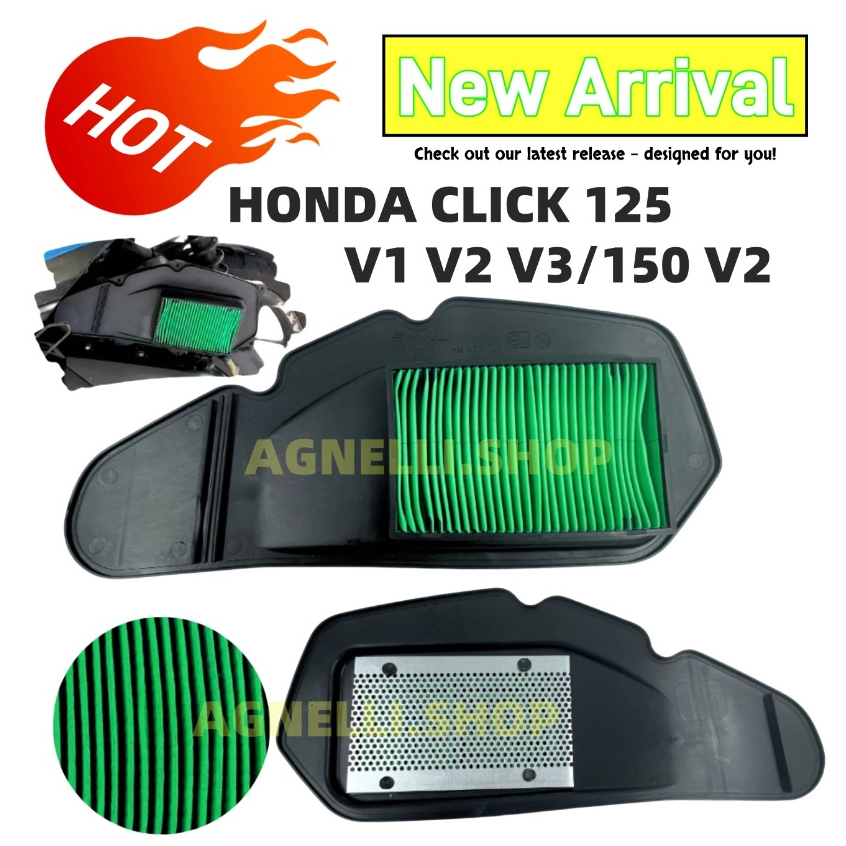 Motorcycle Air Filter Element Honda Click 125i V1 V2 V3 150i V2 Air ...