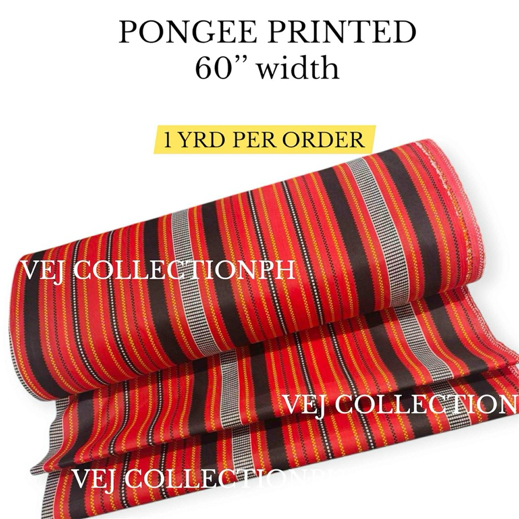 tela pongee printed ethnic igorot ifugao kalinga benguet apayao abra 1 ...