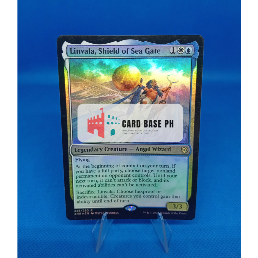 Linvala, Shield of Sea Gate (FOIL) - Magic the Gathering Trading Card ...
