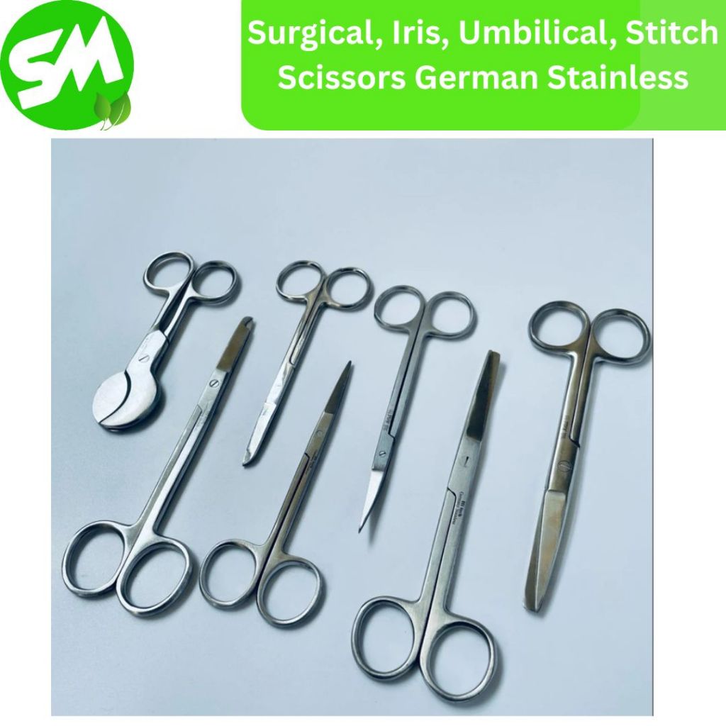 Surgical, Iris, Umbilical, Stitch Scissors German Stainless (Beware of ...