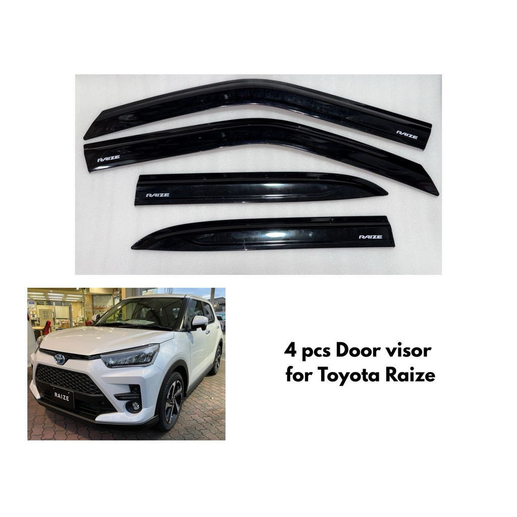 Door Visor for Toyota Raize | Shopee Malaysia