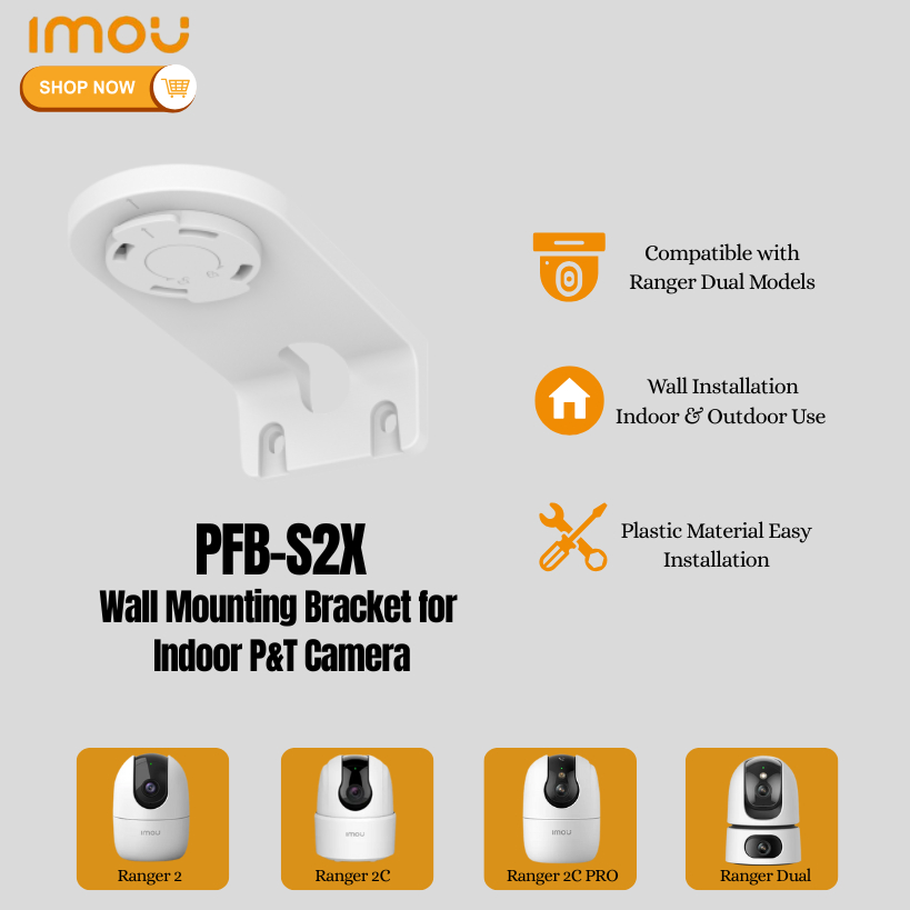 IMOU Wall Mount Bracket for Indoor Pan & Tilt Camera Accessory Camera ...