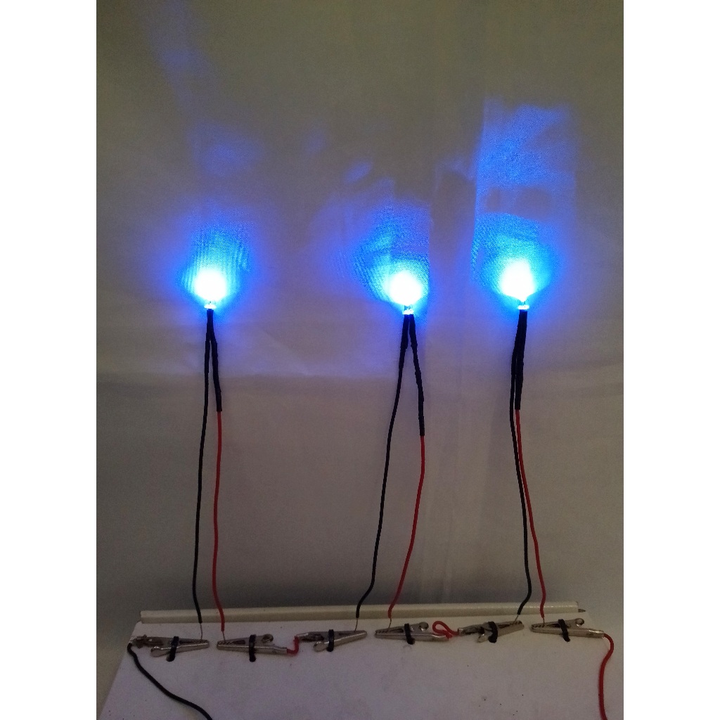 LED 3-12V with 510R 1/4w RESISTOR PRE-SOLDERED WIRE (1-PC per ORDER ...