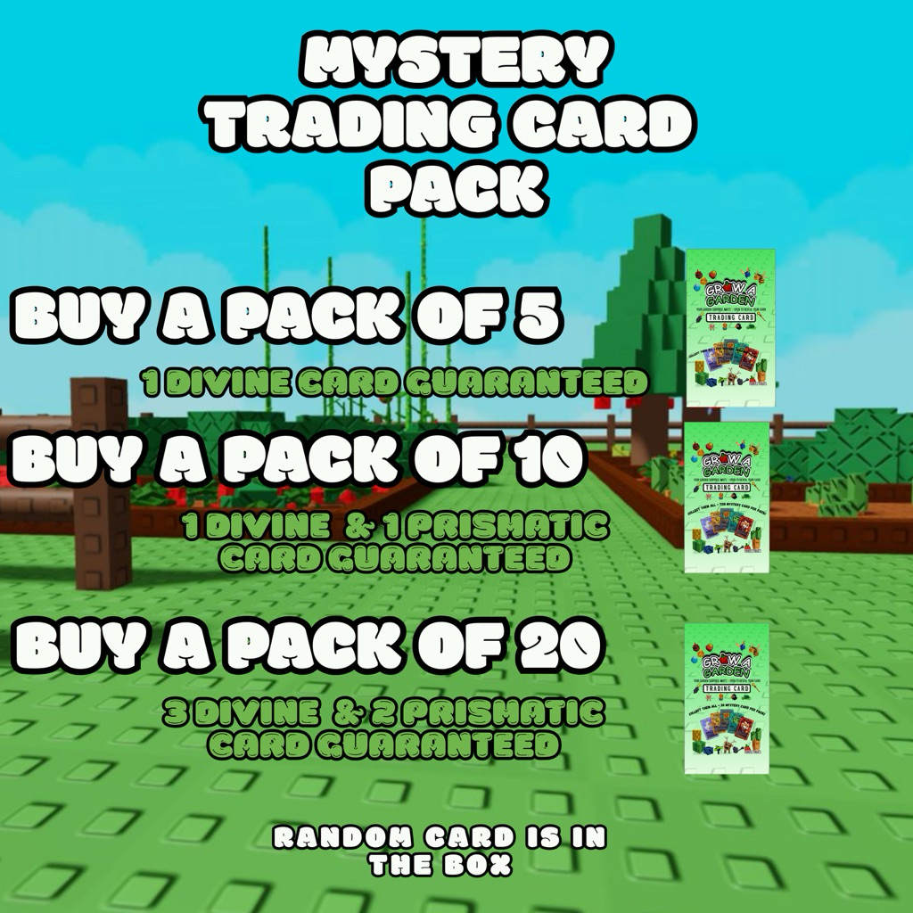 Grow a Garden - Mystery pack (collectibles) | Shopee Malaysia
