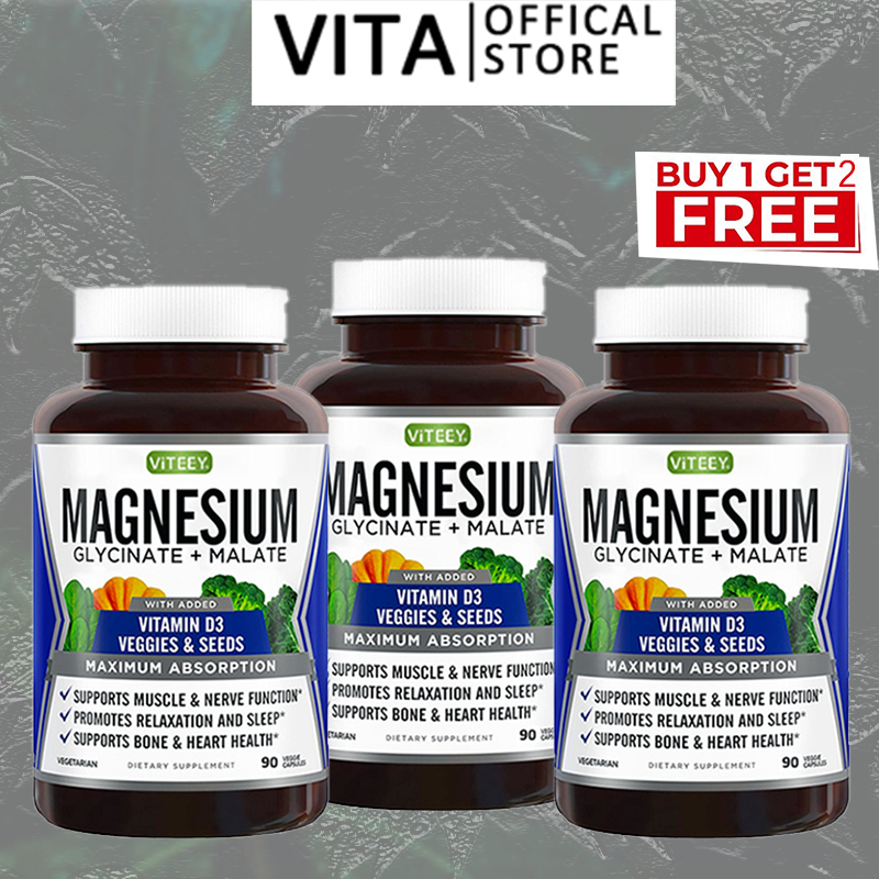VITA magnesium glycinate capsule supports muscle and nerve function ...