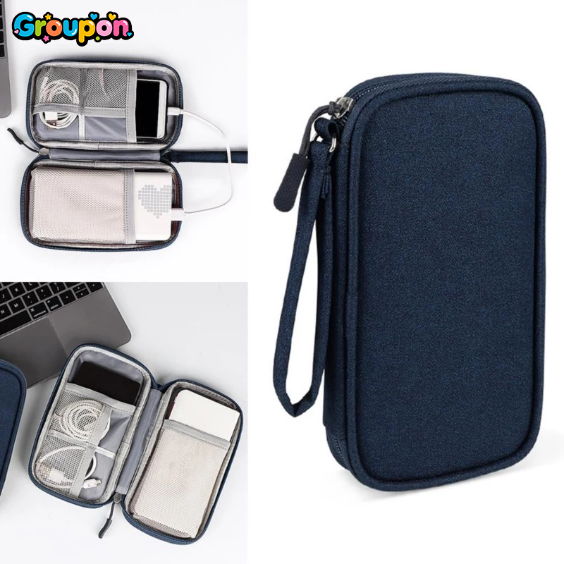 Waterproof Cord Organizer Pouch Portable Cable Organizer Single Layers ...