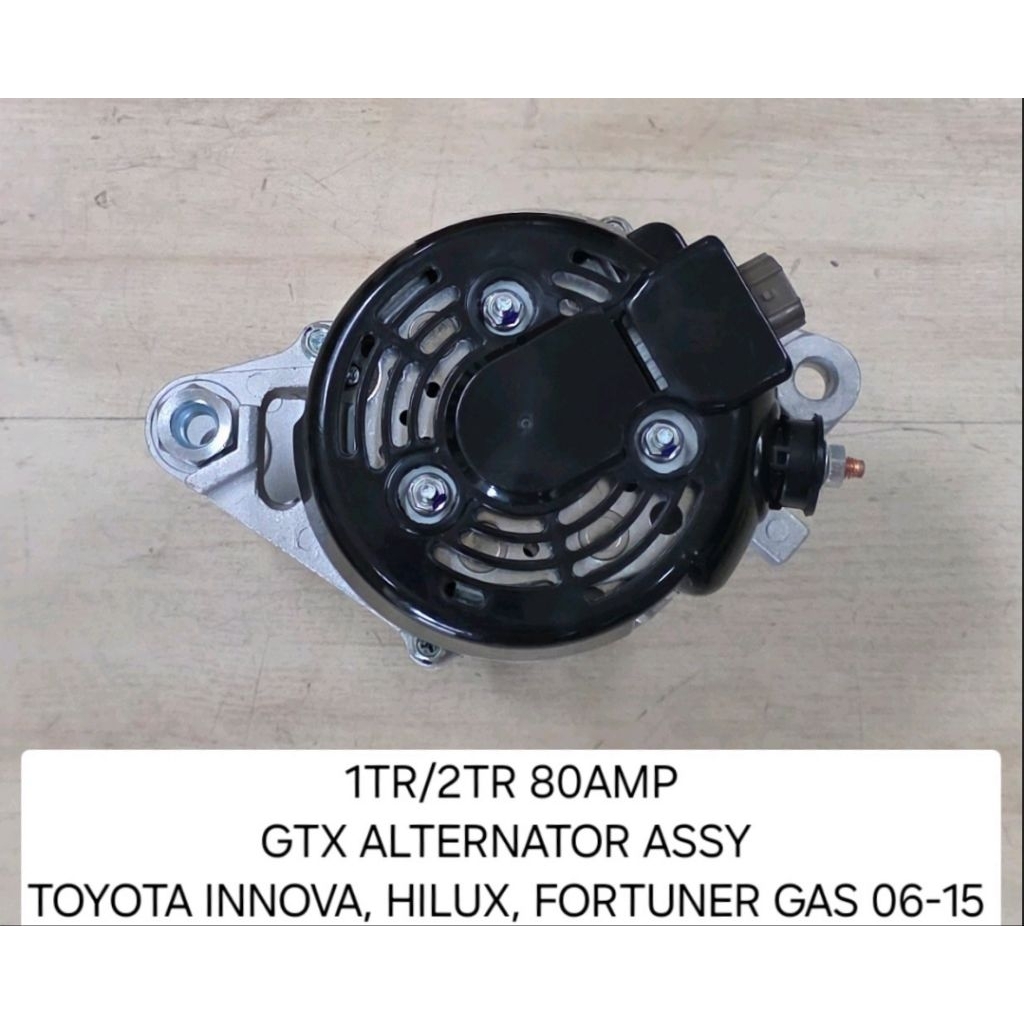 ALTERNATOR ASSEMBLY TOYOTA INNOVA, HILUX, FORTUNER GAS (06-15) 1TR/2TR ...