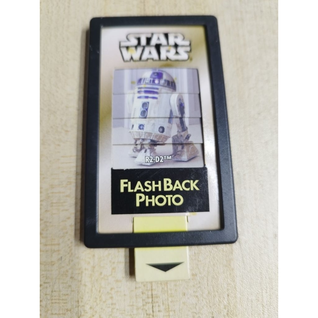 VINTAGE 1998 STAR WARS R2-D2 FLASHBACK PHOTO CARD R2D2 HASBRO CARD ...