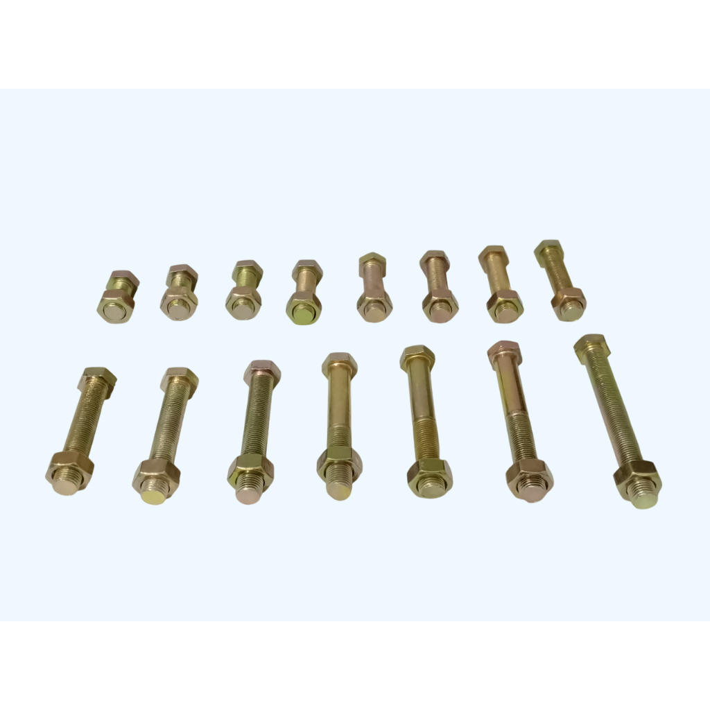 HEX BOLTS and NUTS M12 (17 YABE) HEAVY DUTY, 1-PC per ORDER | Shopee ...