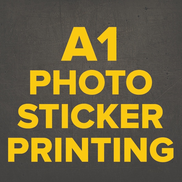 A1 Photo Sticker Print | Large Format | High Quality | Custom Size ...